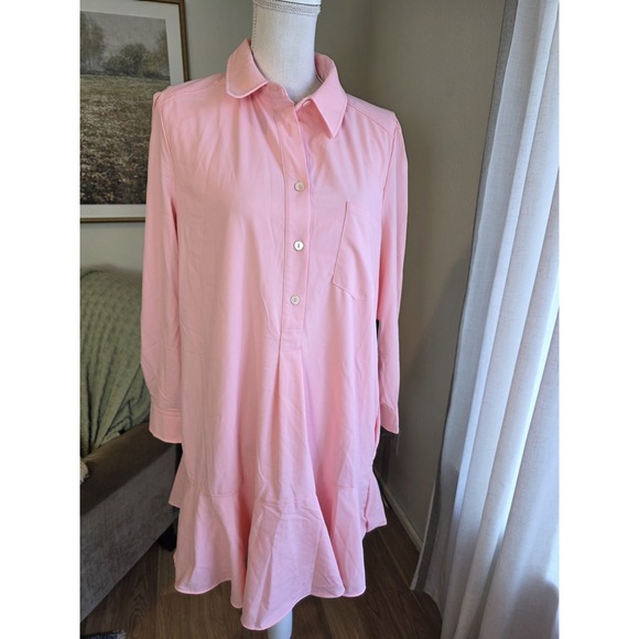 Tuckernuck | Dresses | Tuckernuck Callahan Shirt Dress Peach Size Xl ...